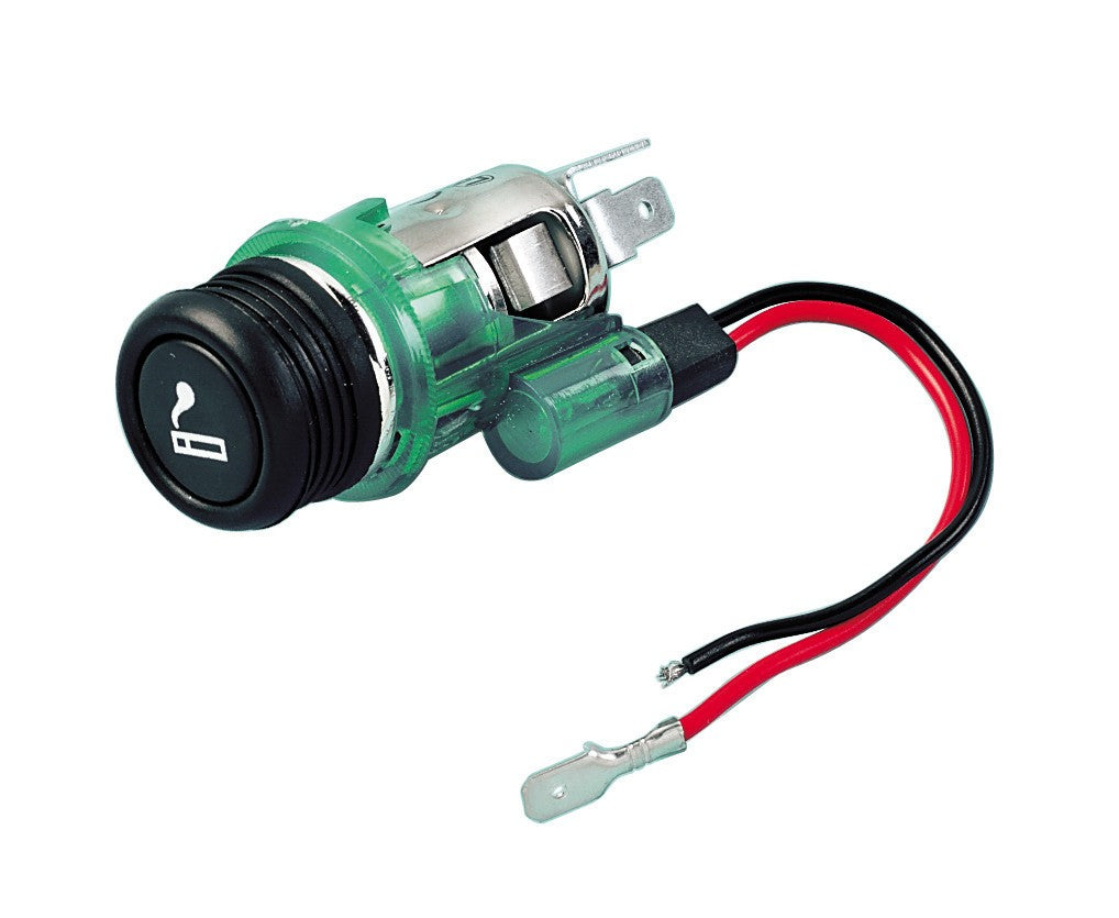 Euro-Style illuminated cigarette lighter kit 24V – StreetParts